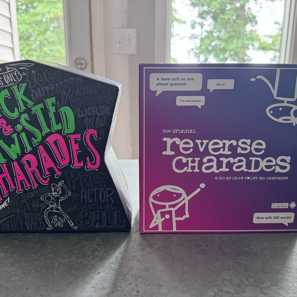 Games | Reverse Charades Game Set Sick And Twisted Charades Game | Poshmark